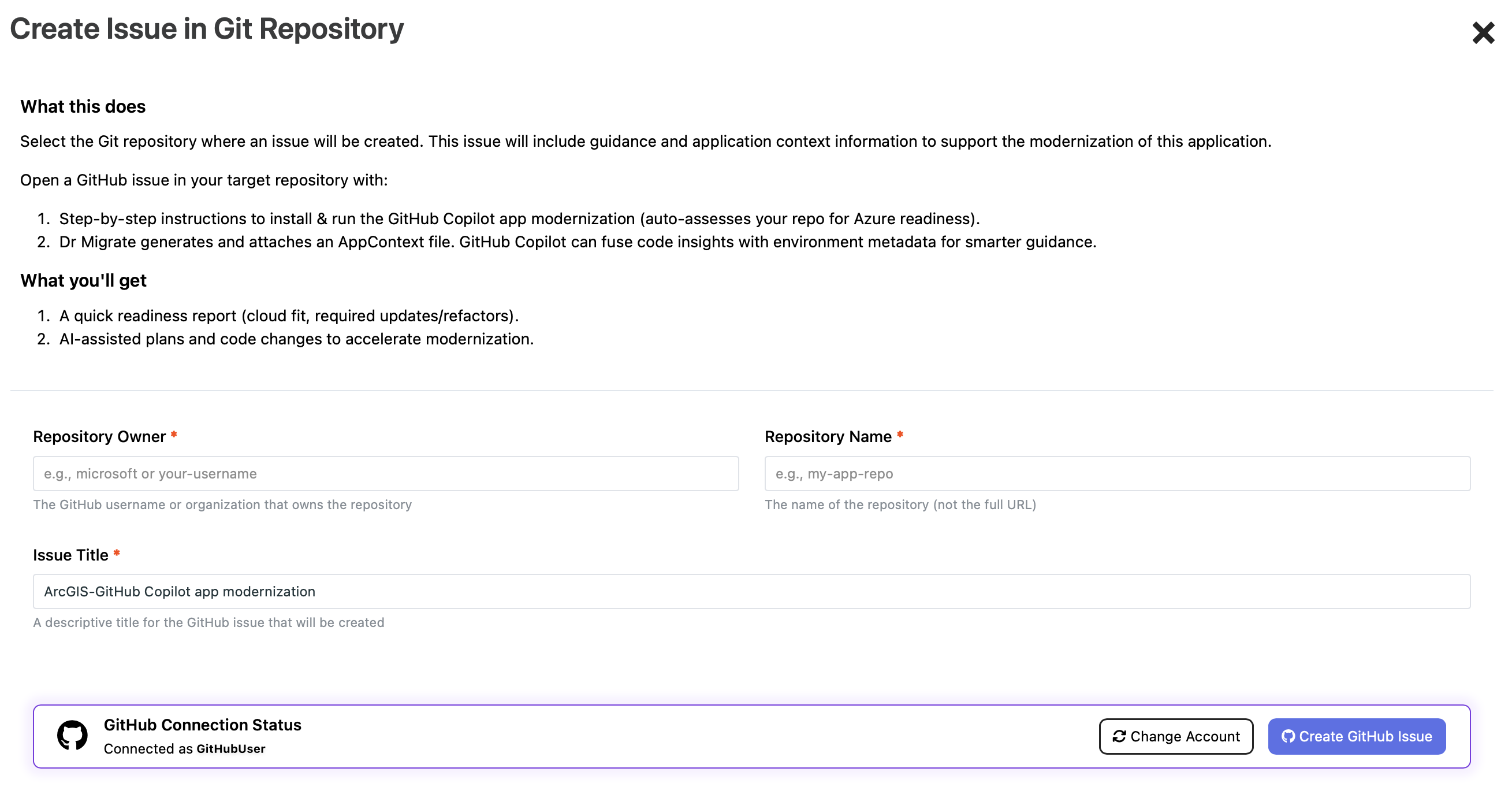 Application Assessment with GitHub Integration – Altra